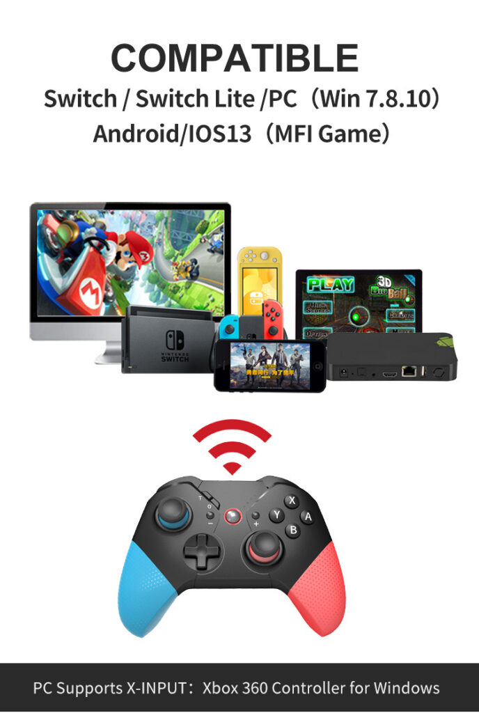 Programmable gamepad for switch OLED LITE | Temeric Gamejoy ...