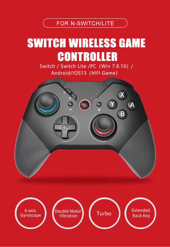 Programmable gamepad for switch OLED LITE - Temeric Gamejoy