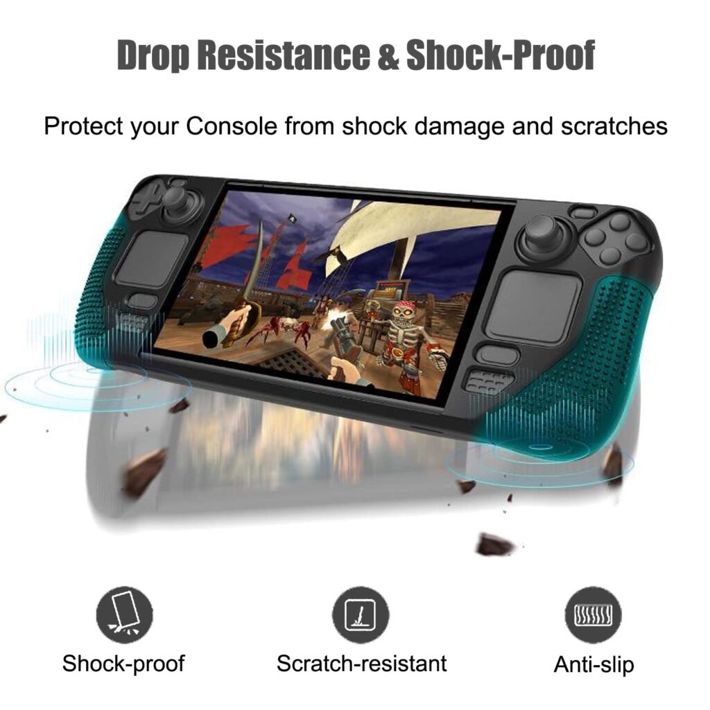 Steam Deck silicone case full cover - Temeric Gamejoy