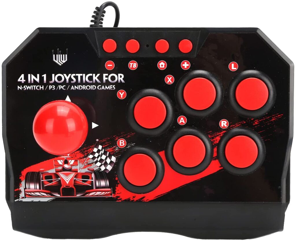 Arcade Fight Stick 4in1 Universal Retro Joystick Arcade Games | Temeric ...